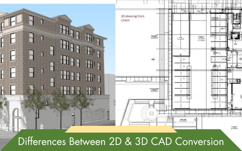 Differences Between 2D & 3D CAD Conversion in Modern Engineering